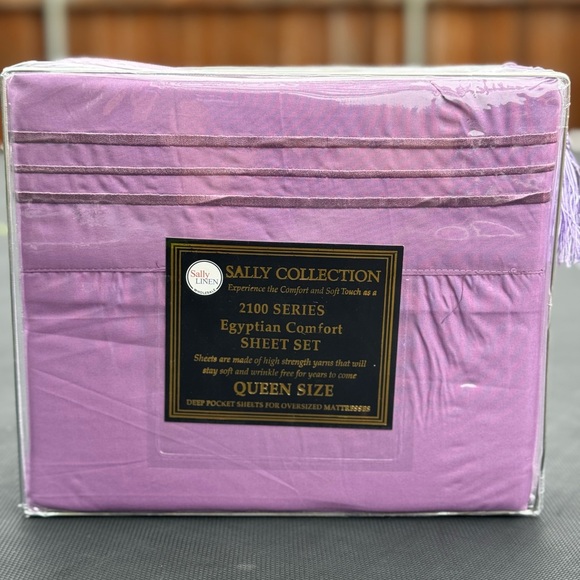 Bedding | Brand New Queen Size Bed Sheet Set4pcsdeep Pocket Lavender ...